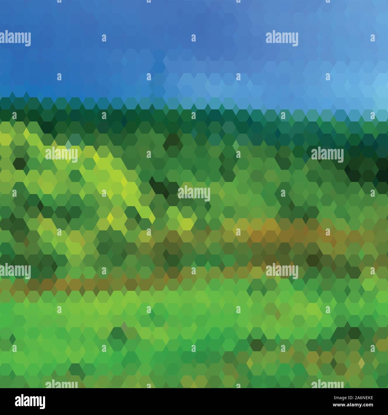 Background with colorful hex grid Stock Vector Image & Art - Alamy