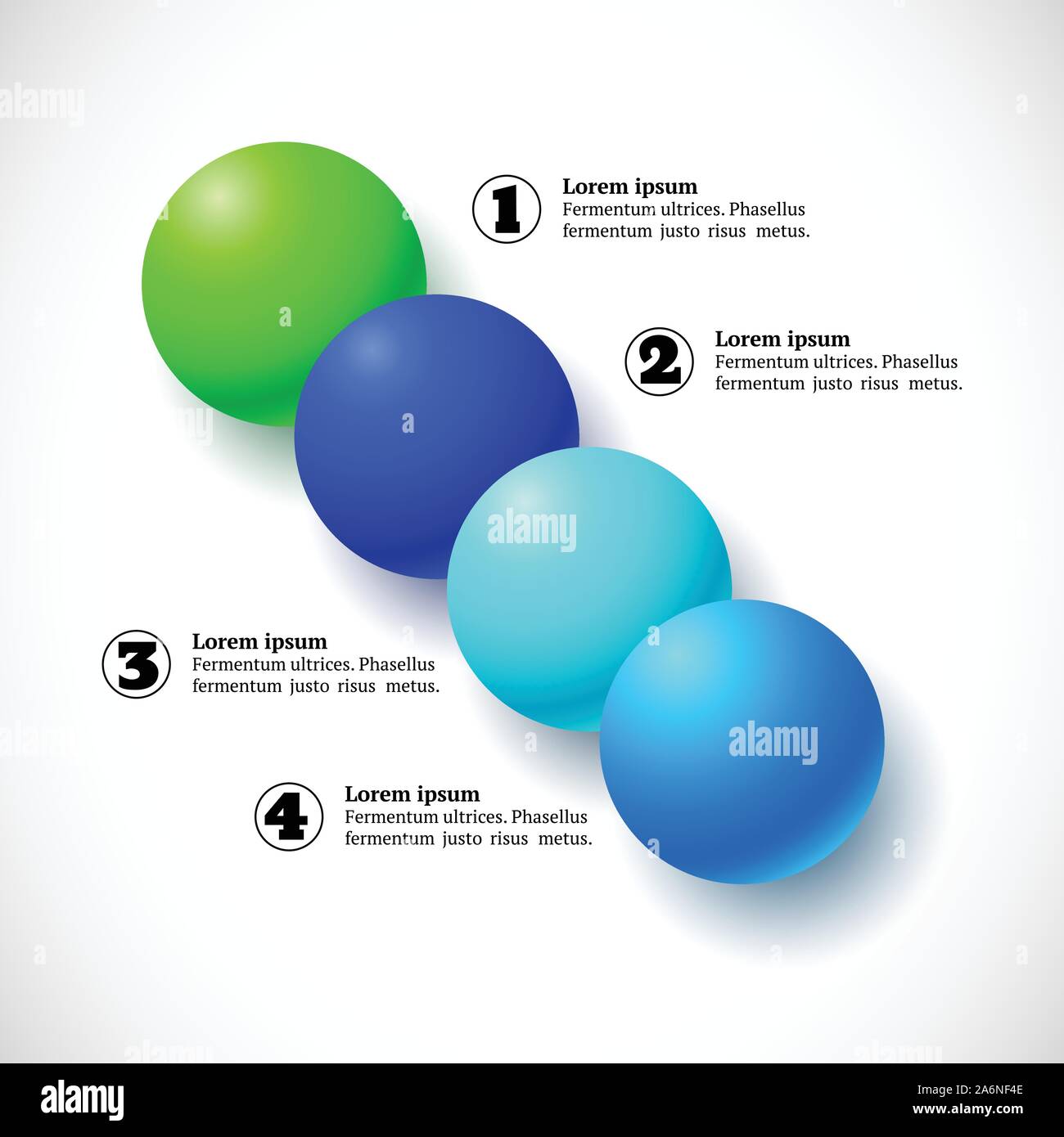 Infographics with group of flying balls Stock Vector Image & Art - Alamy