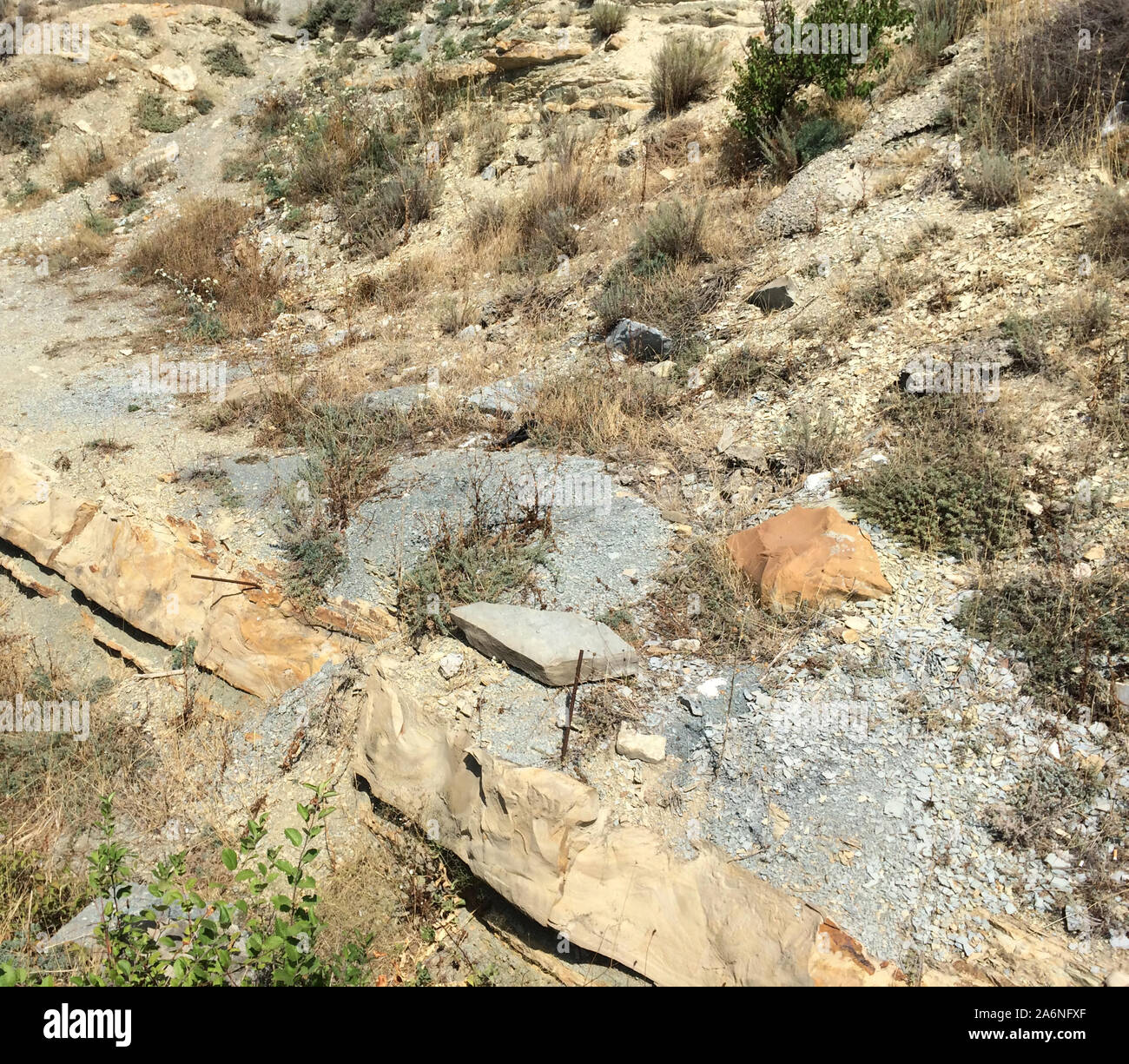 Mountain textured rocky wall with scenic layered stone structure Stock ...