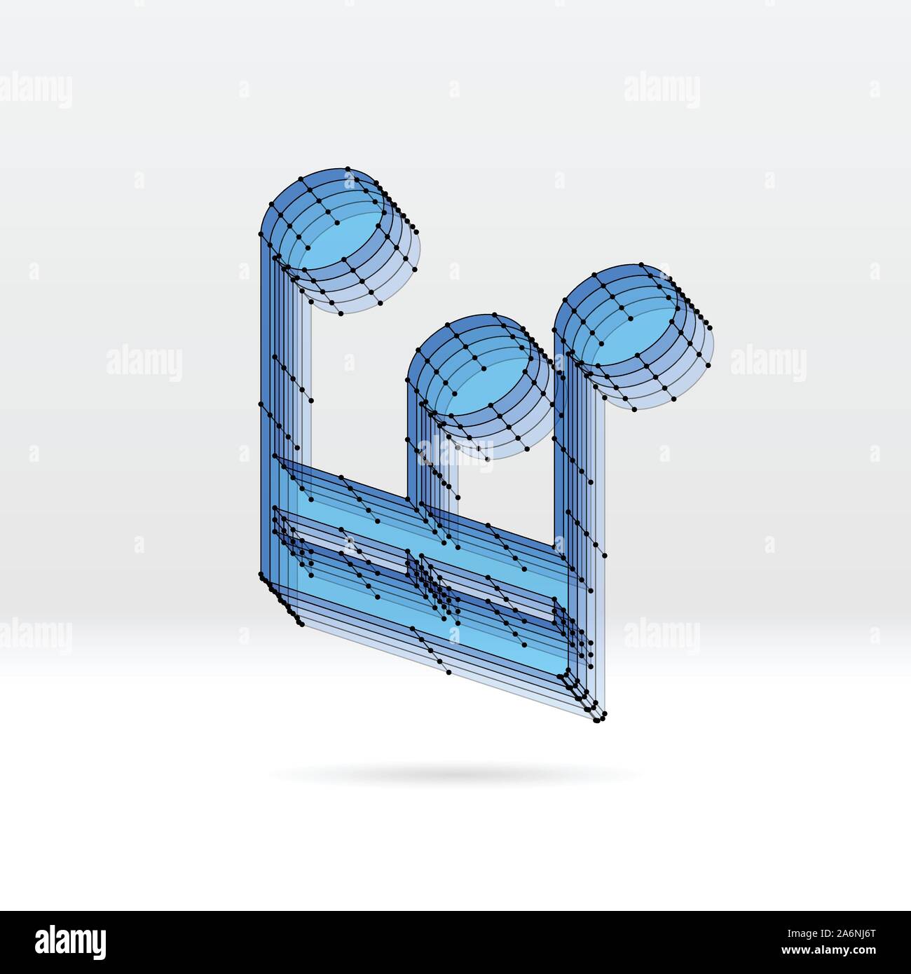 Transparent music note with dotted scheme Stock Vector Image & Art - Alamy