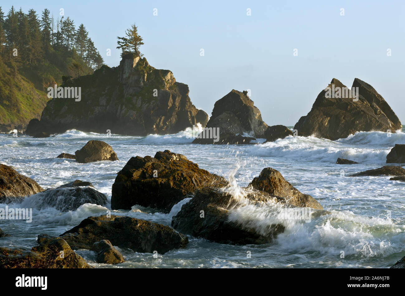 CA03779-00...CALIFORNIA - Late on a windy afternoon at Hidden Beach ...
