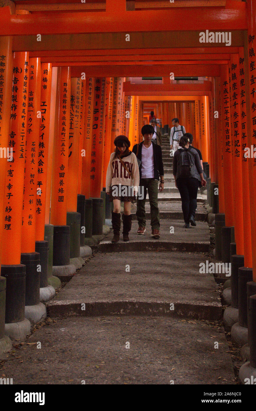 Japan red arches hi-res stock photography and images - Alamy