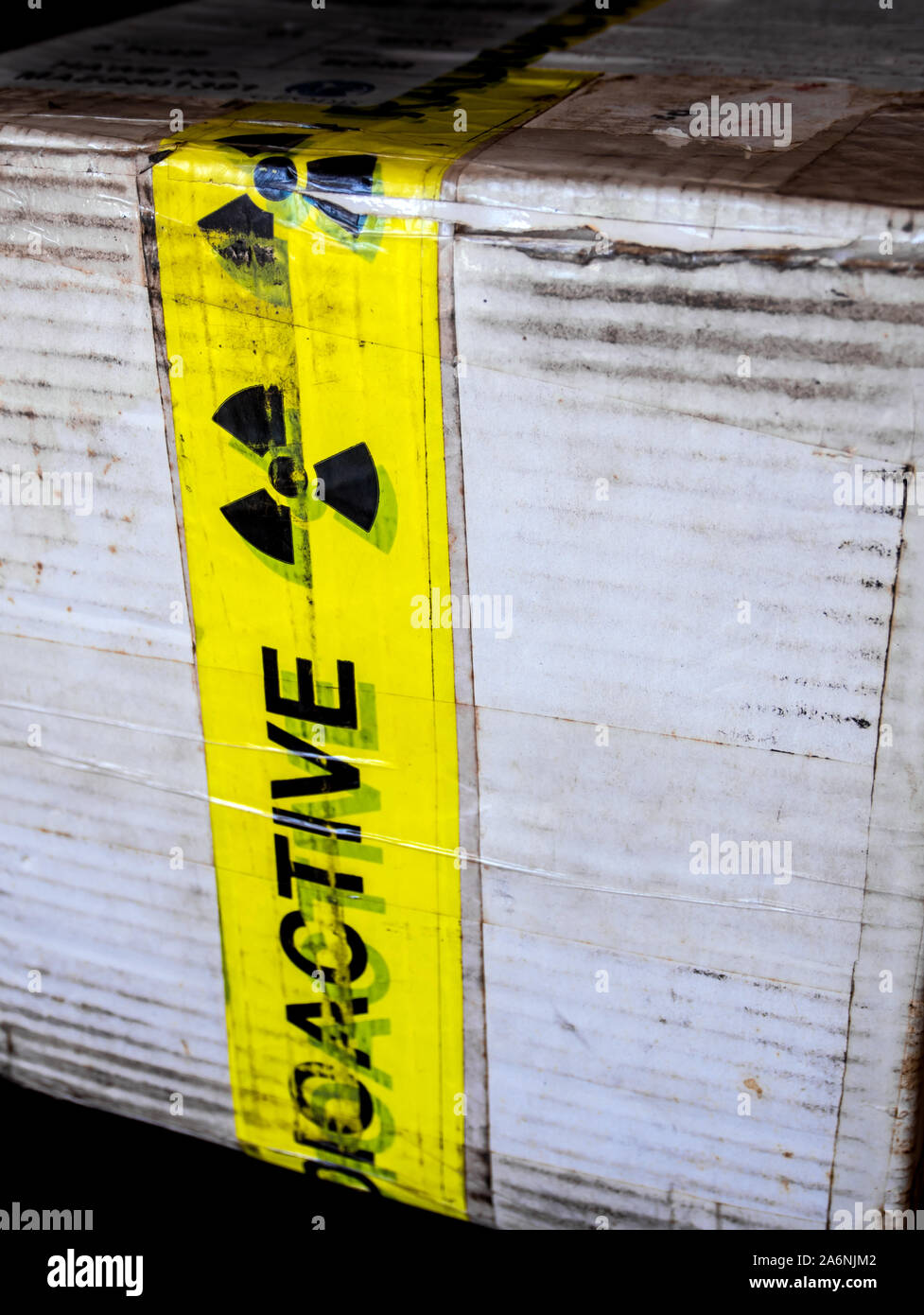 Transportation paper box package type A for small radioactive material ...