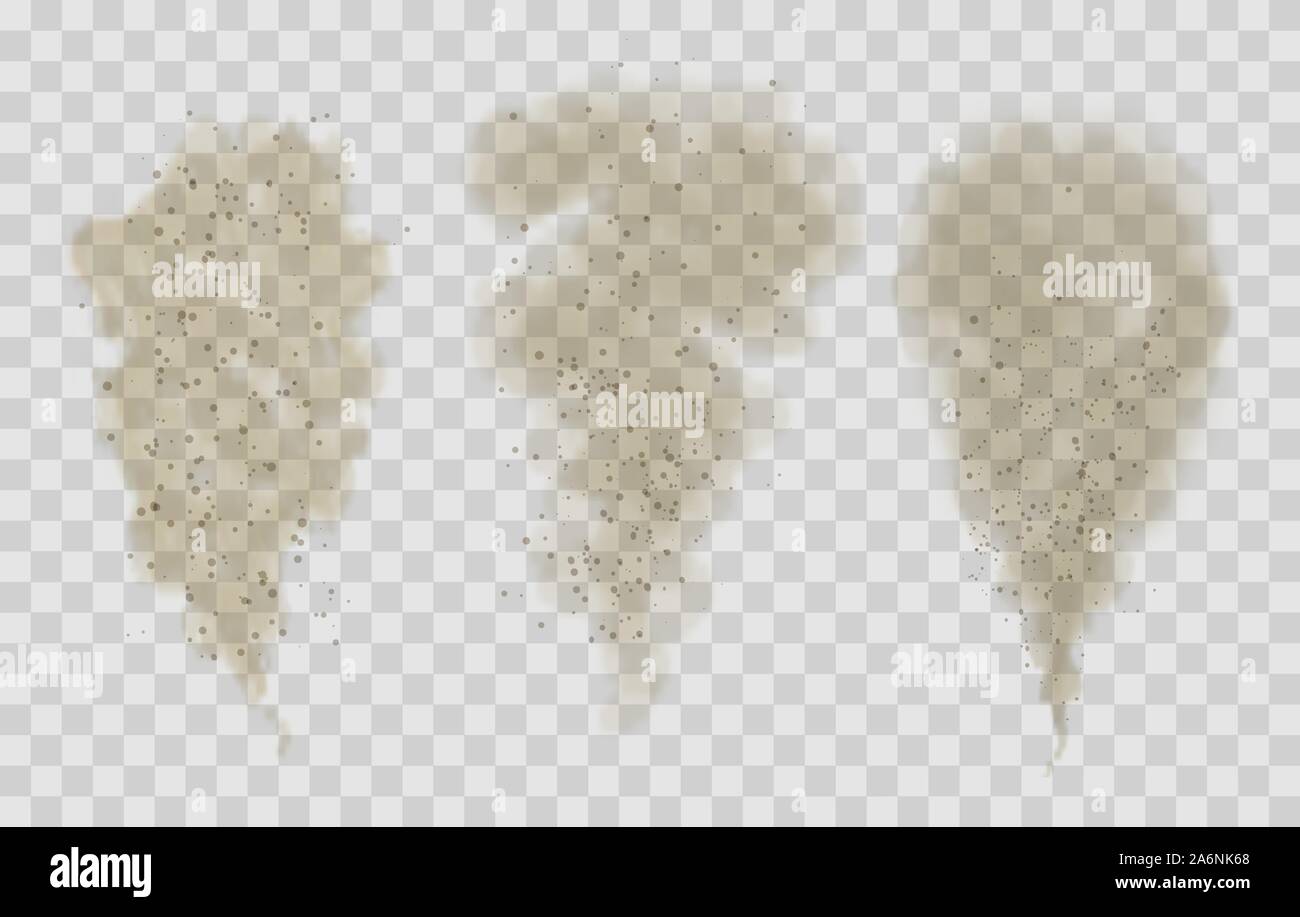 Sand smoke set Stock Vector Image & Art - Alamy