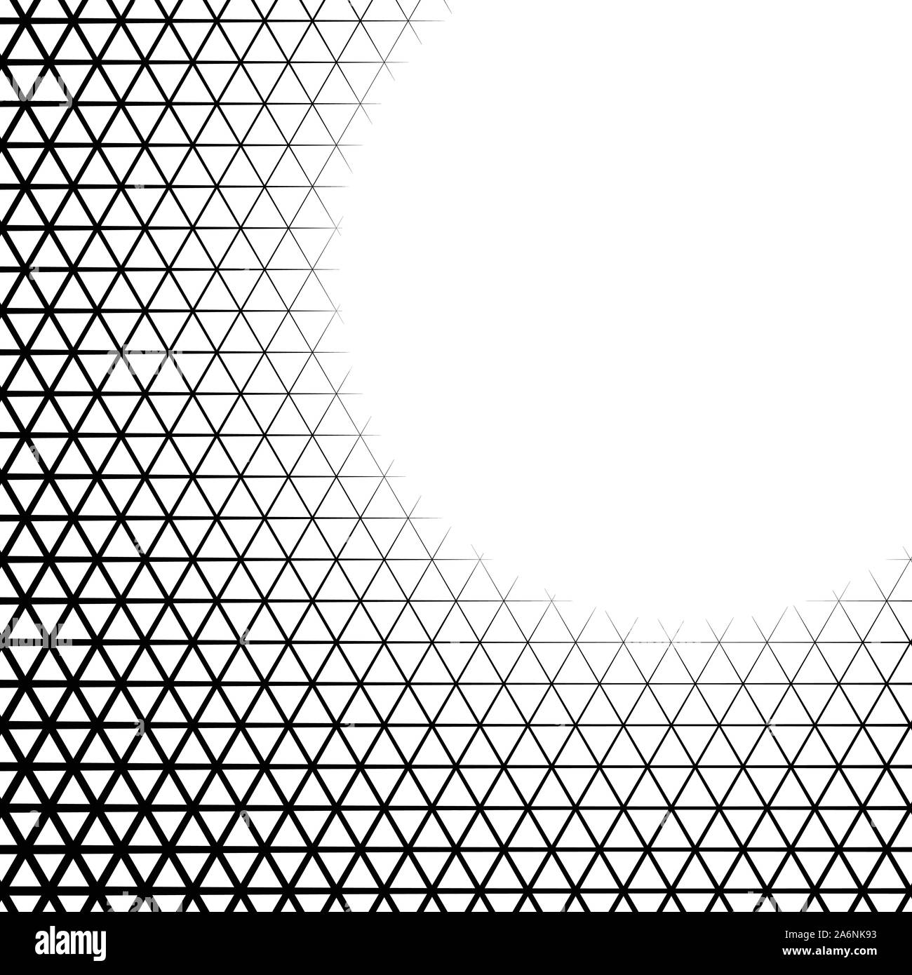 Background with gradient of triangle shaped cells grid Stock Vector ...