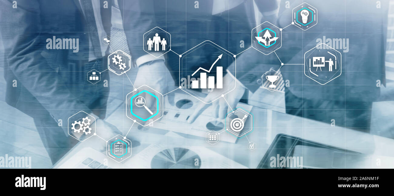 Cogwheel Gears abstract background business technology automation ...