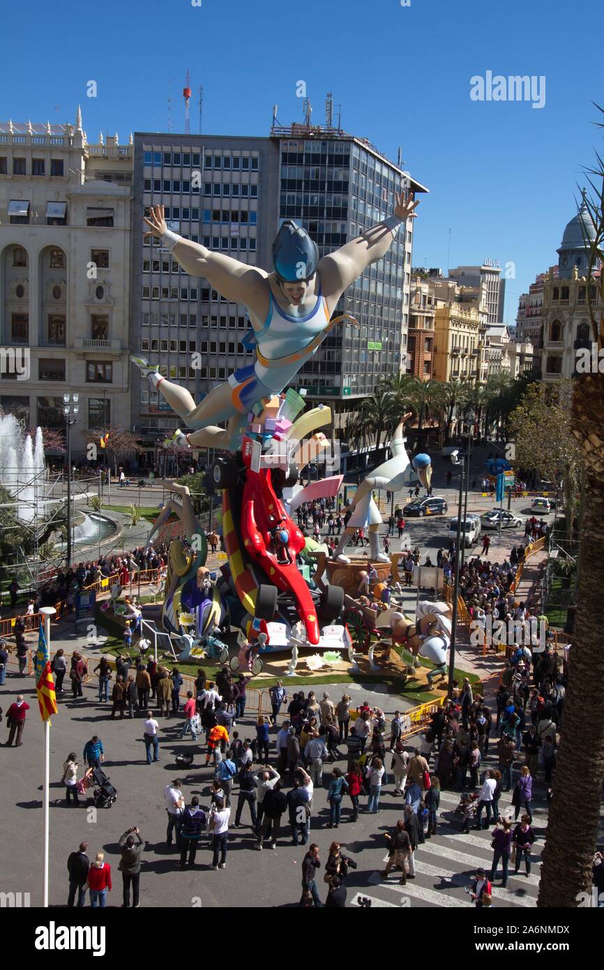 Fallas valencia street hi-res stock photography and images - Alamy