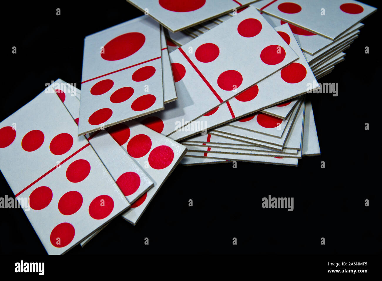 A set of Domino playing card picture Stock Photo - Alamy
