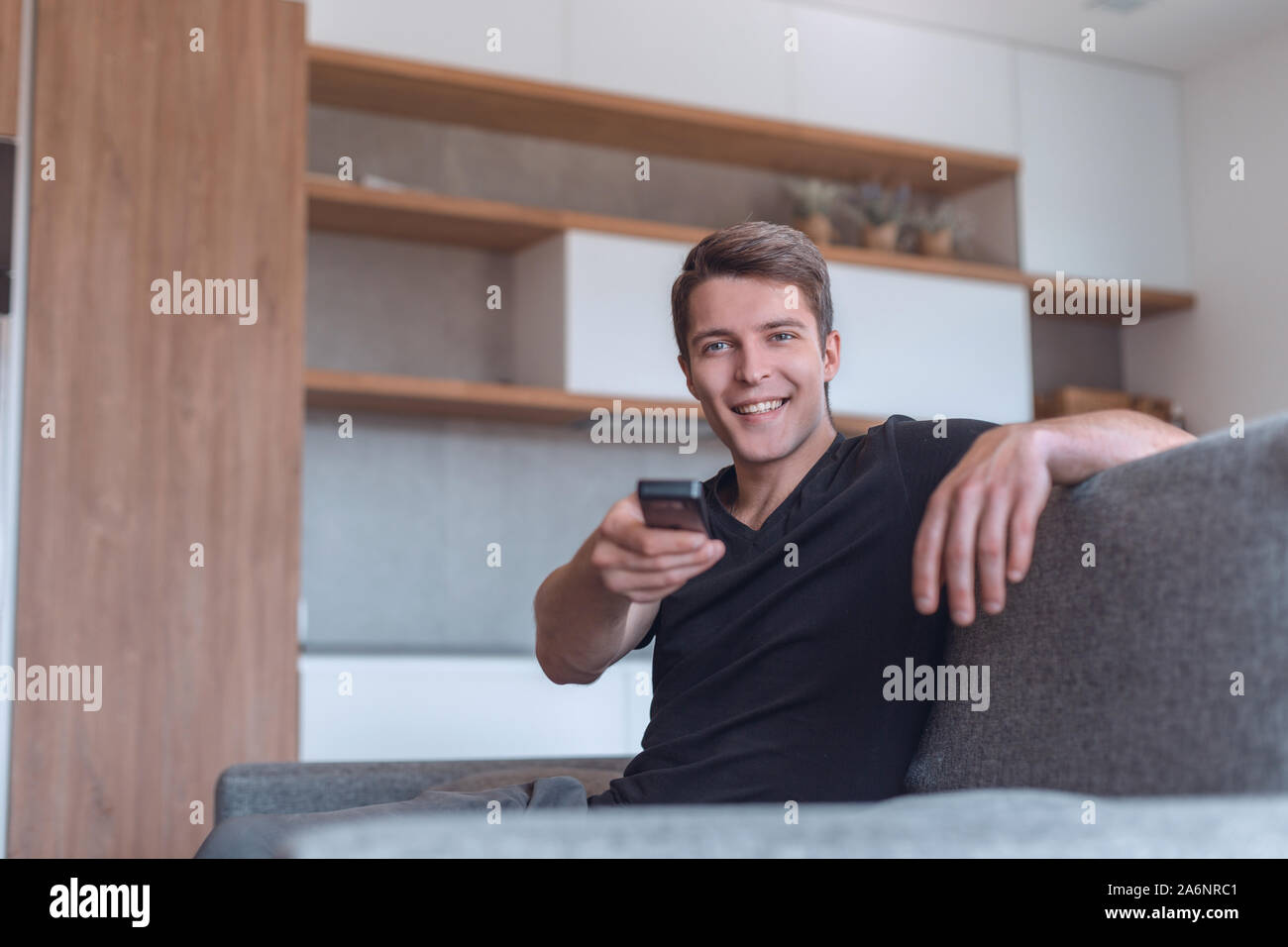 Stylish smart tv hi-res stock photography and images - Alamy