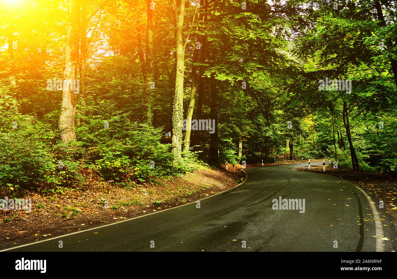 Sunny day and sea and road hi-res stock photography and images - Alamy