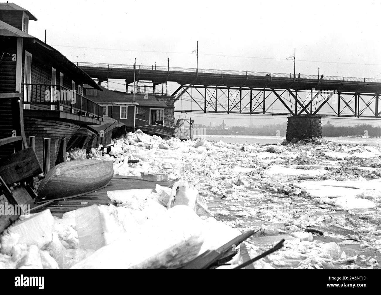 Potomoc river ice jam hi-res stock photography and images - Alamy