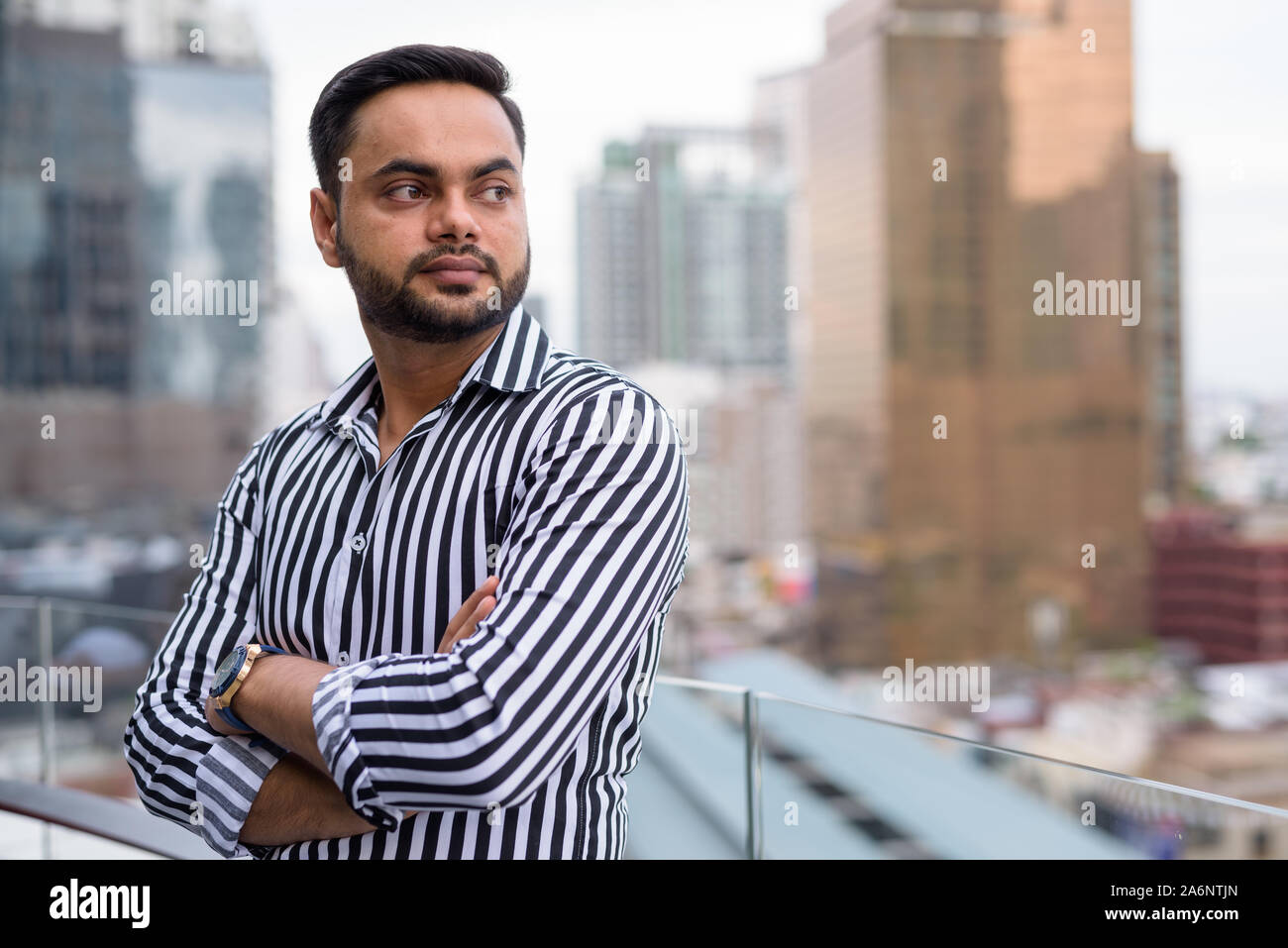 Indian businessman back view hi-res stock photography and images - Alamy