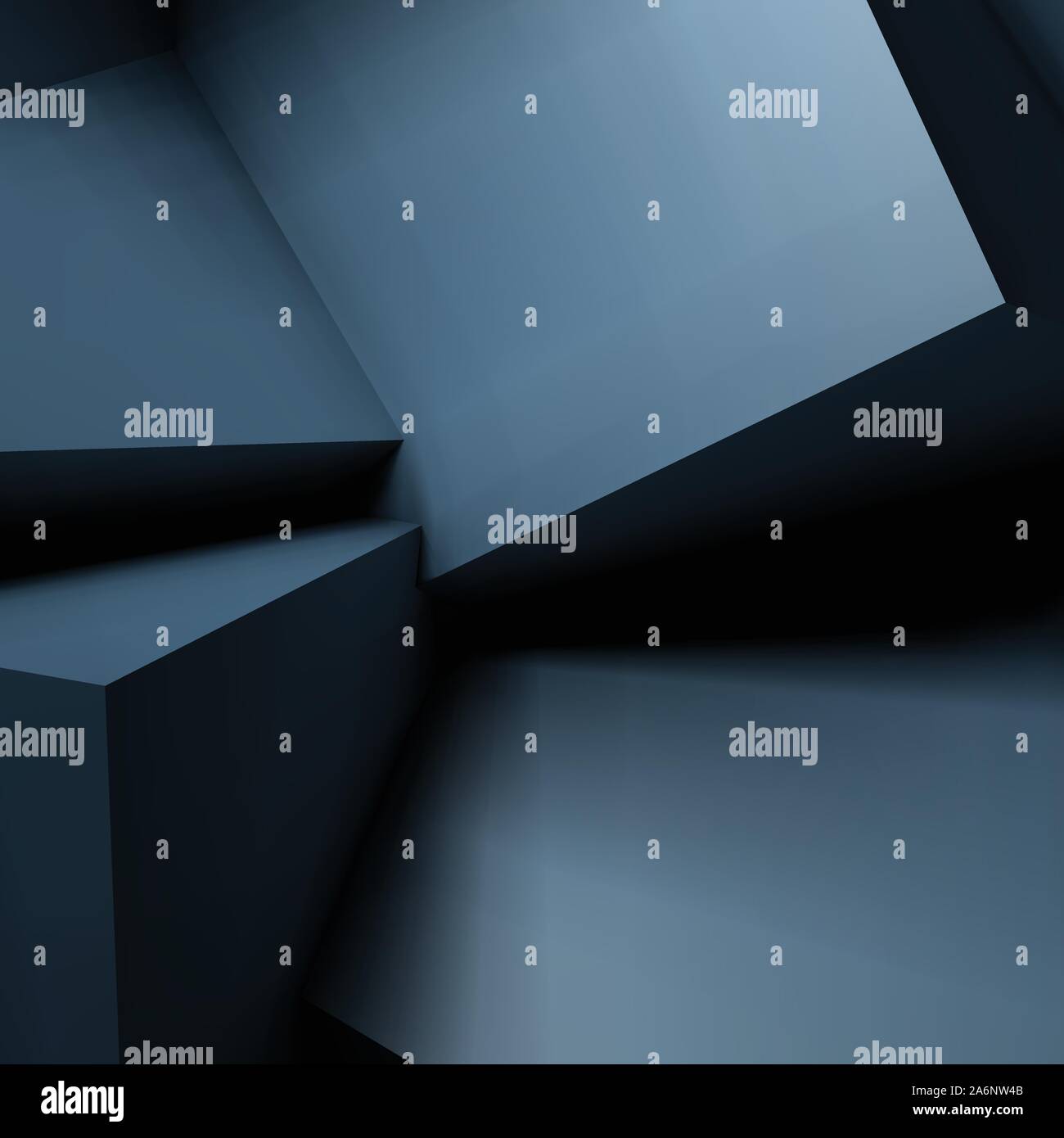 Abstract geometric background with overlapping cubes Stock Vector Image ...