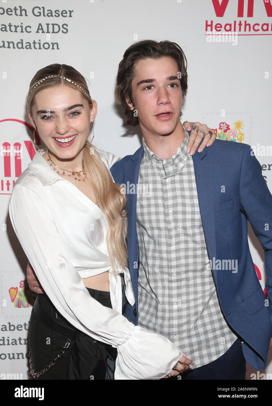 California, USA. 27th Oct, 2019. Meg Donnelly, Daniel DiMaggio, at ...