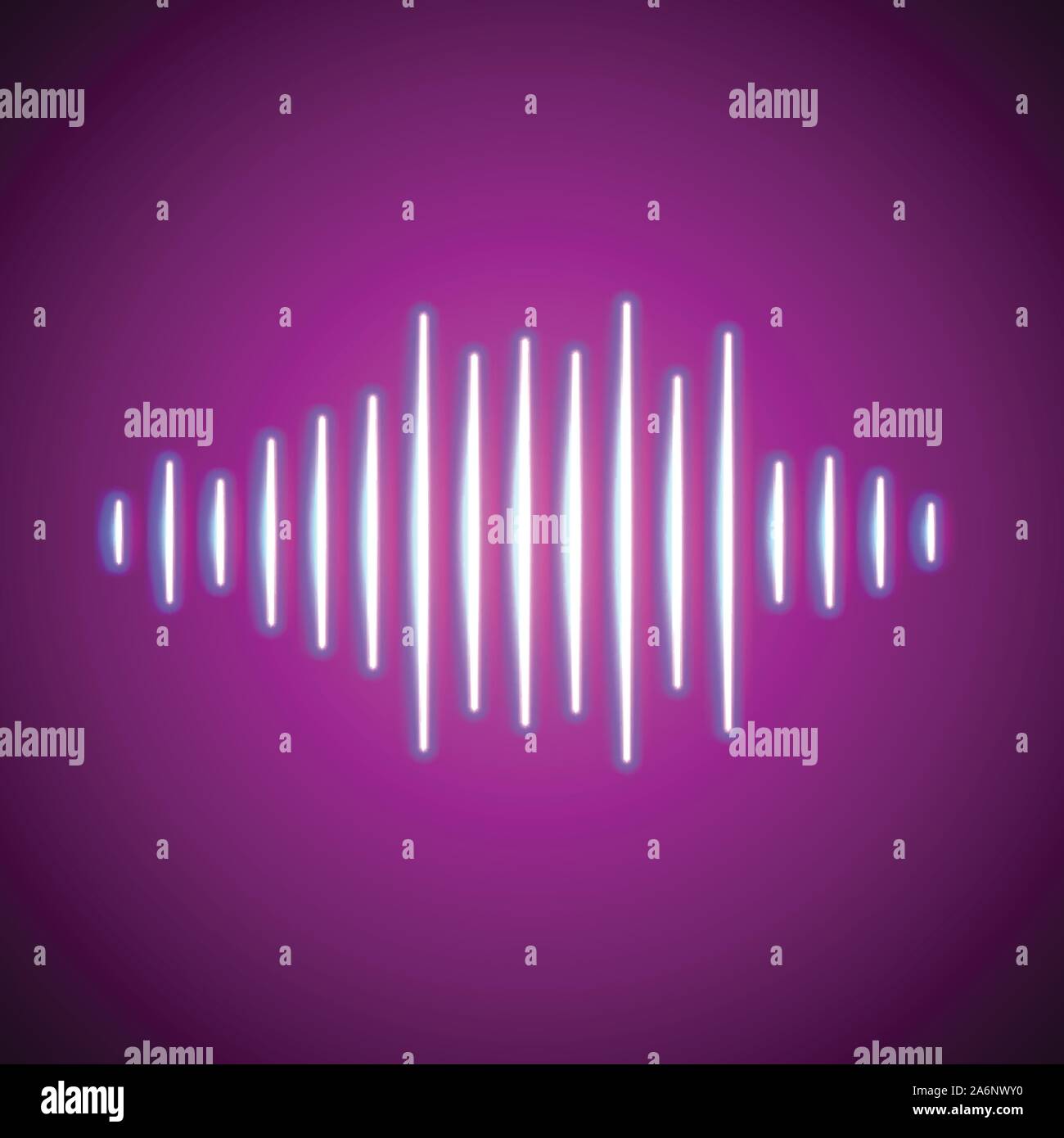 Neon light wave pattern Stock Vector Images - Alamy