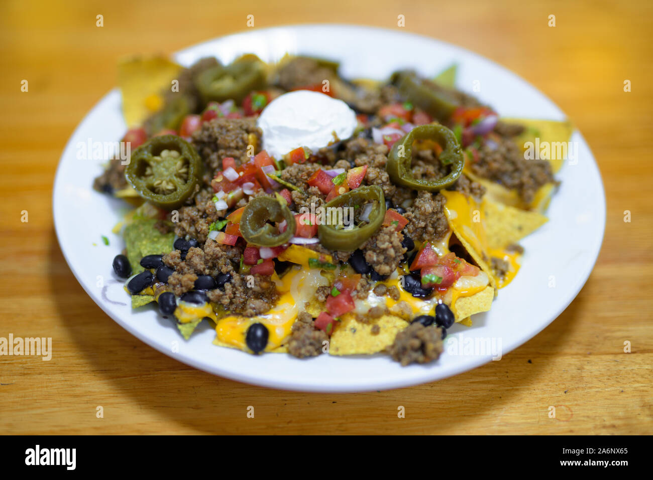 Nacho table hi-res stock photography and images - Alamy