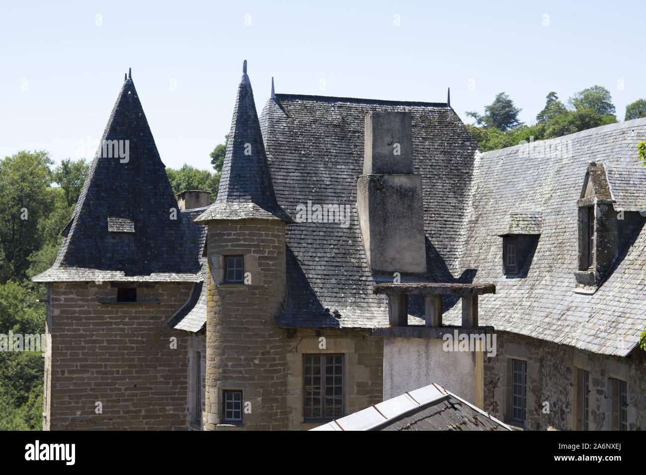 Turreted towers hi-res stock photography and images - Alamy