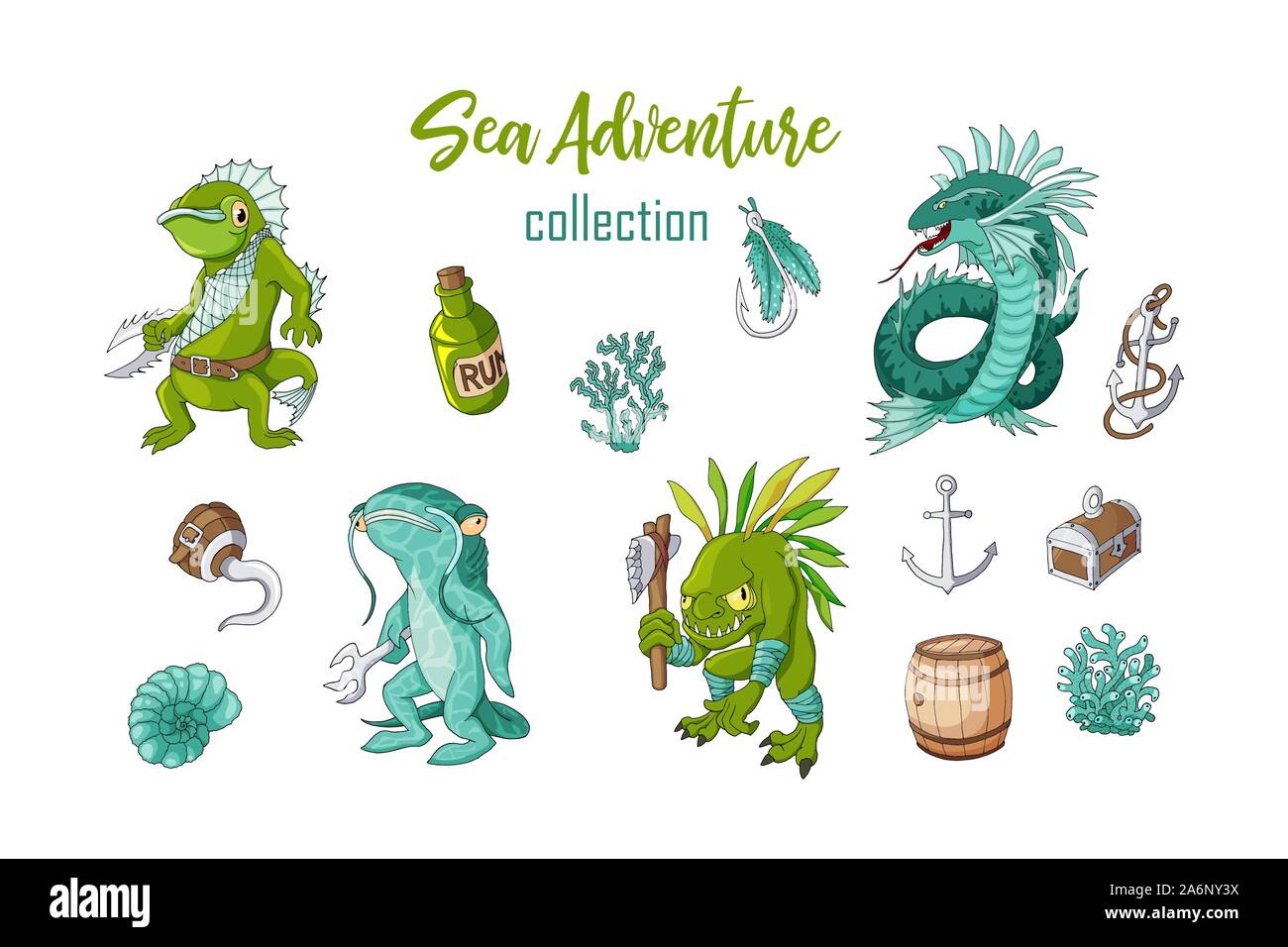 Cartoon adventure hi-res stock photography and images - Alamy