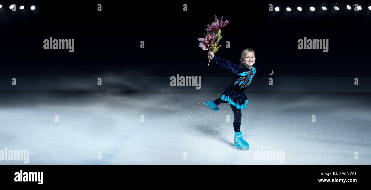 Olympic figure skating flowers hi-res stock photography and images - Alamy