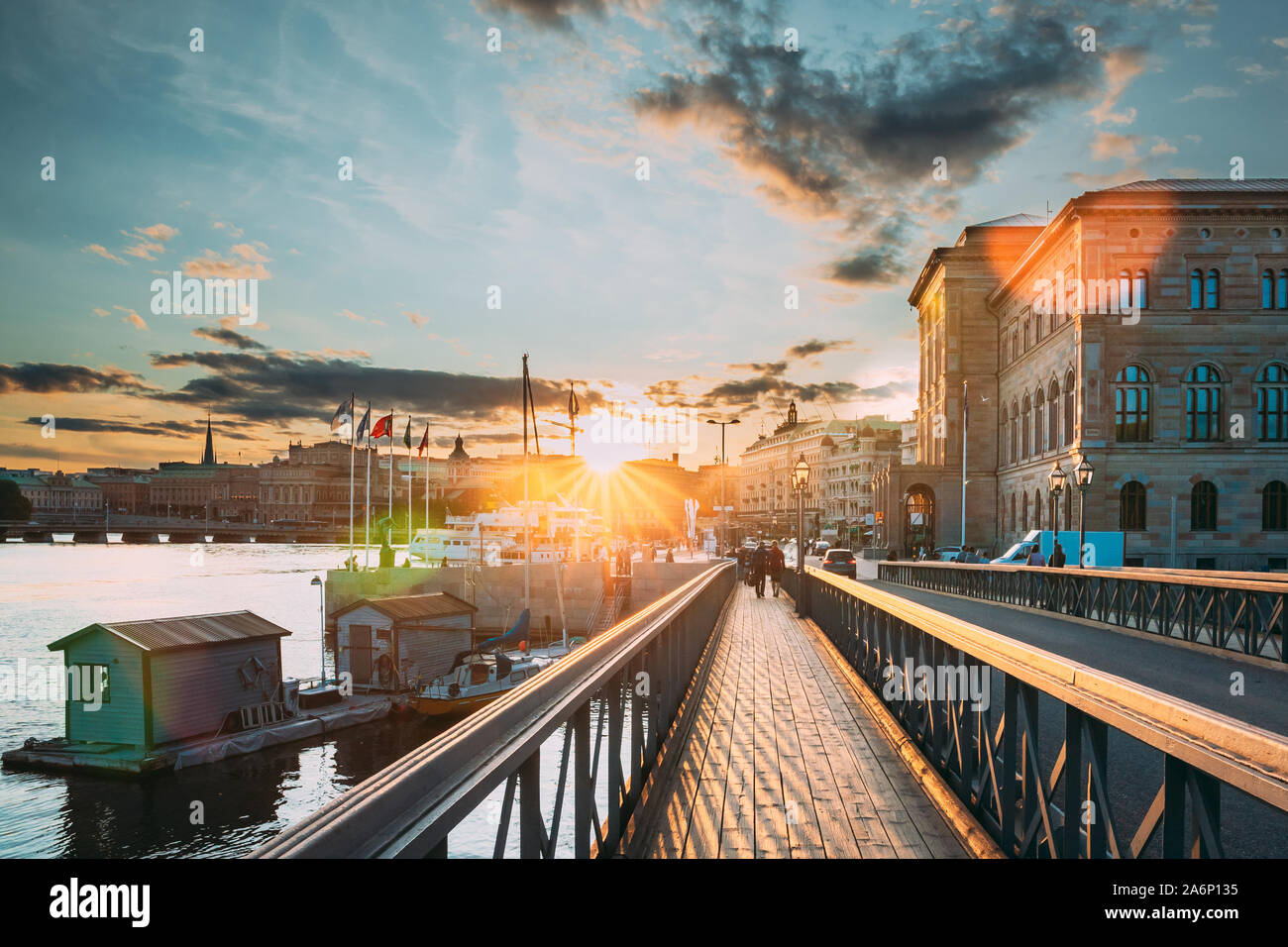 Skeppsholmsbron bridge hi-res stock photography and images - Alamy
