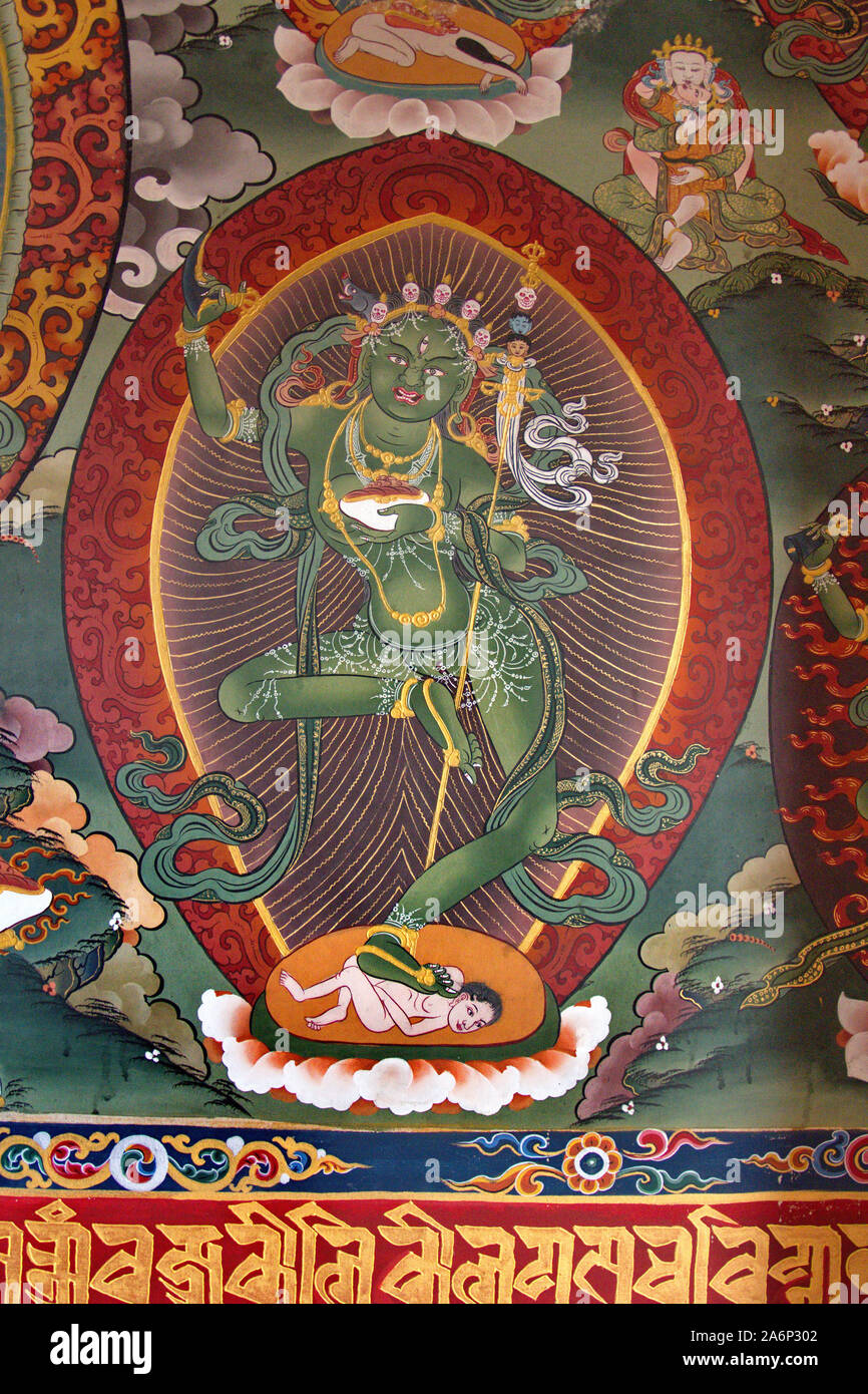 Himalayan Buddhist kingdom of Bhutan Stock Photo - Alamy