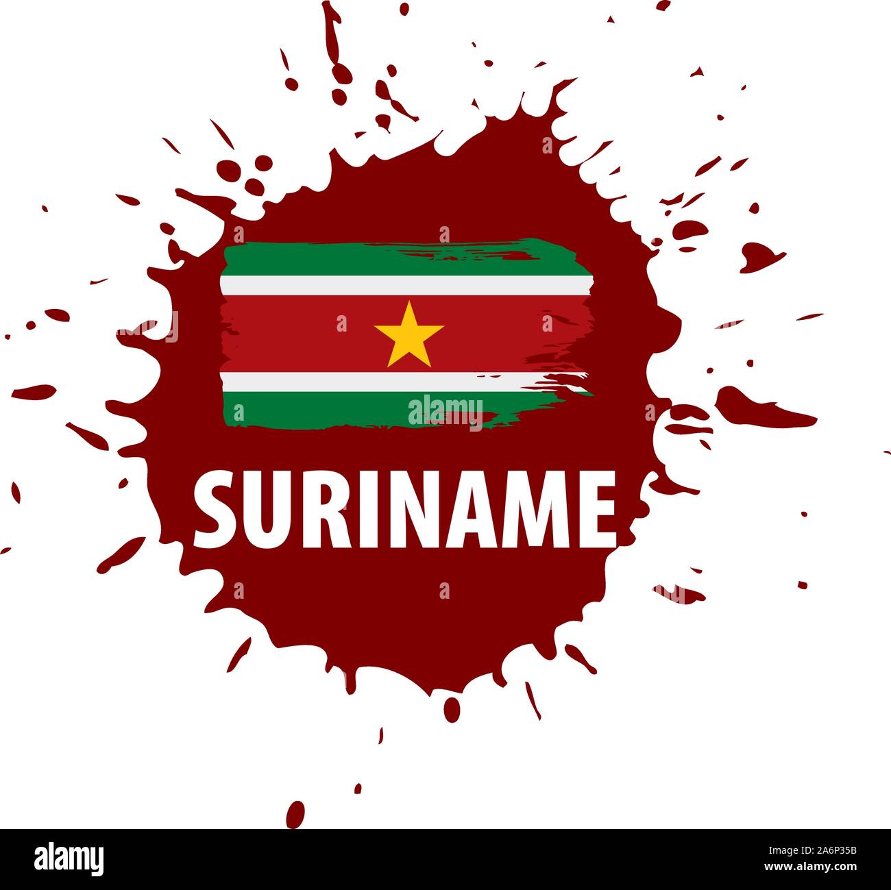 Suriname made Stock Vector Images - Alamy