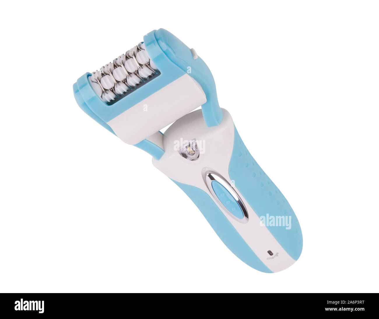 Electric depilator isolated on white background Stock Photo - Alamy
