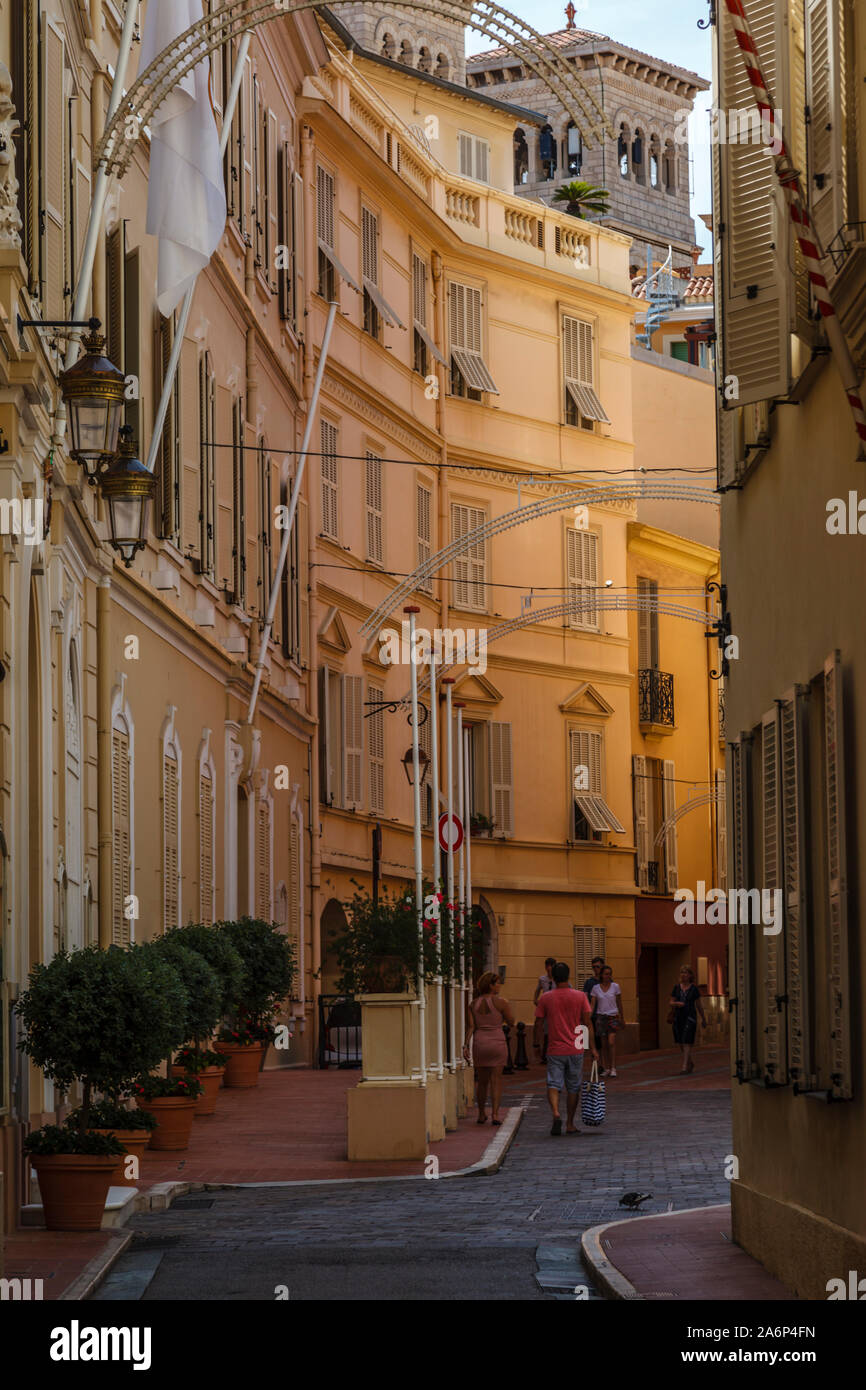 Rue Emile de Loth, Monaco City, Monaco Stock Photo - Alamy