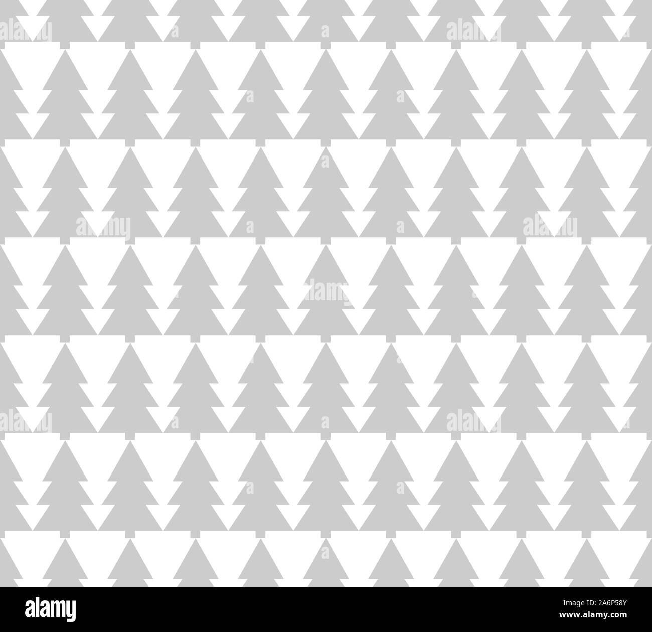 Grey trees and rhombs on a white background Stock Vector Image & Art ...
