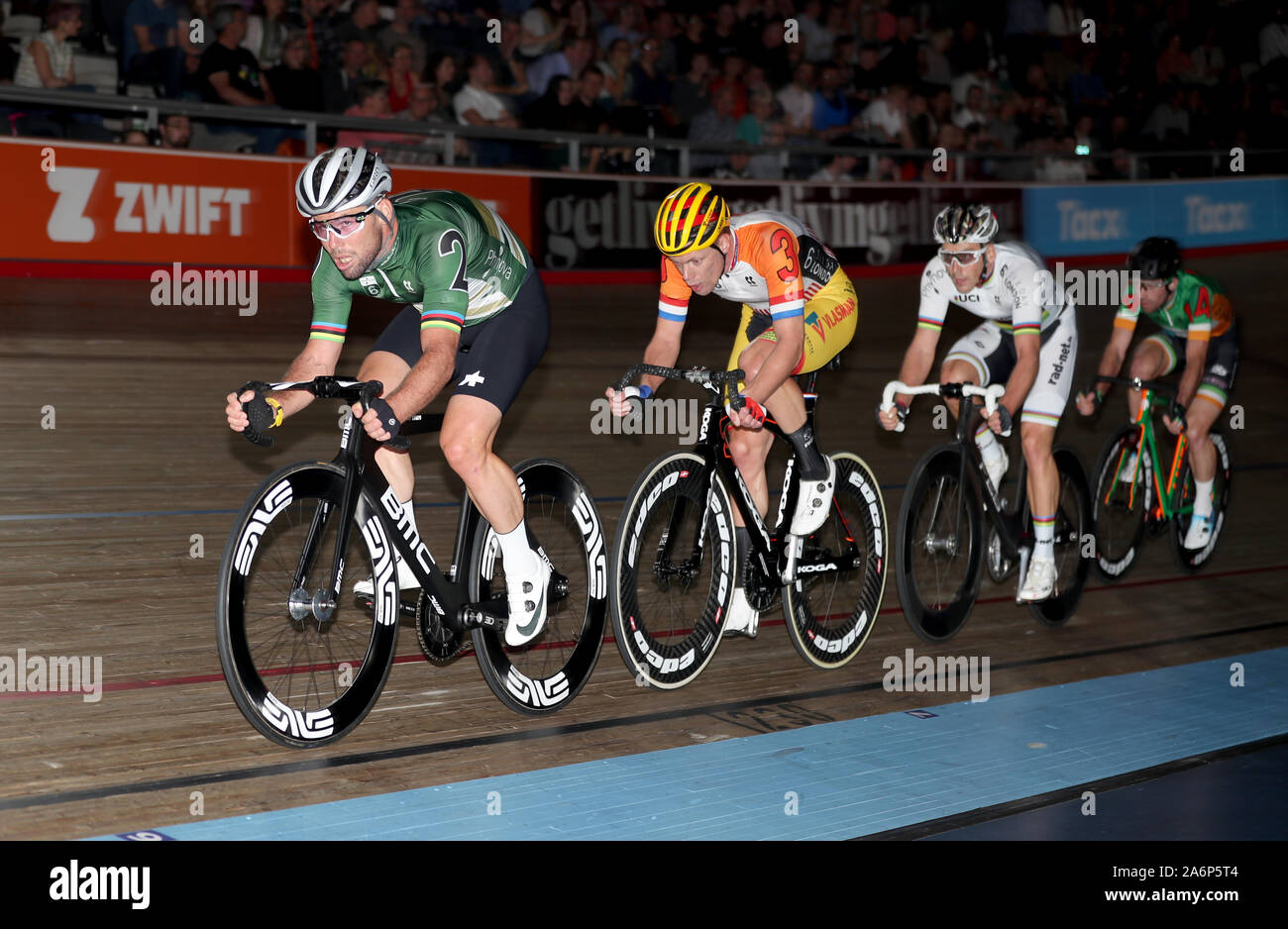 Great Britain’s Mark Cavendish during day six of the Phynova Six Day ...
