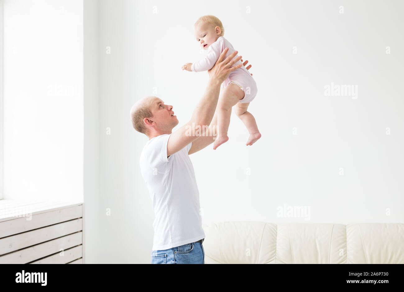 Child imitate father hi-res stock photography and images - Alamy