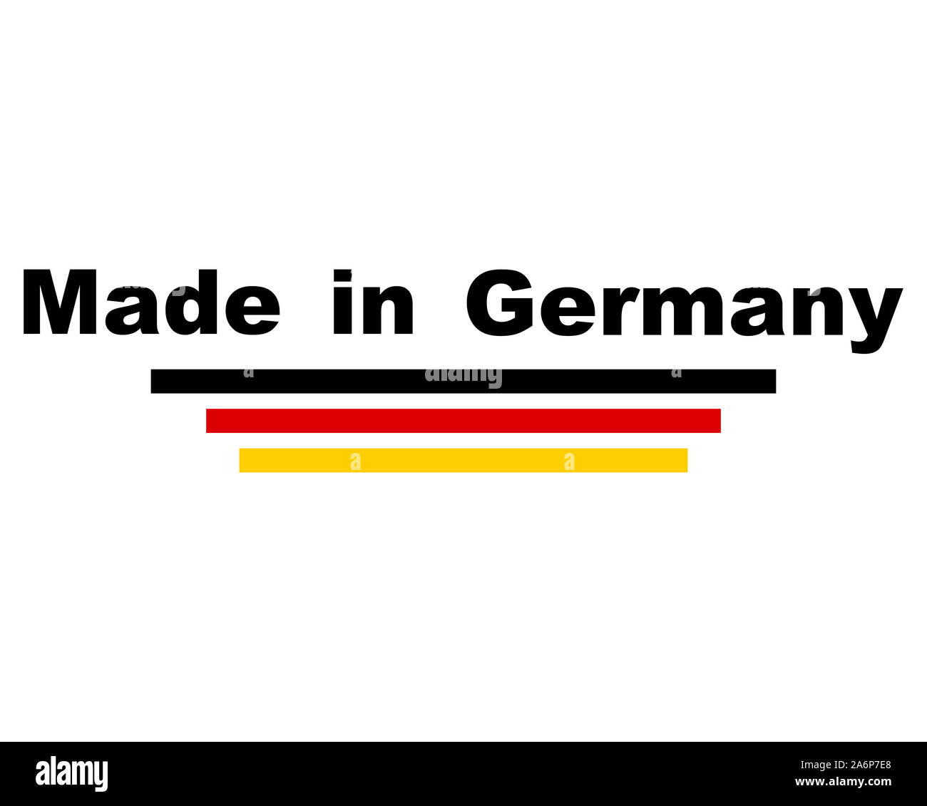 Quality seal made in Germany Stock Photo - Alamy
