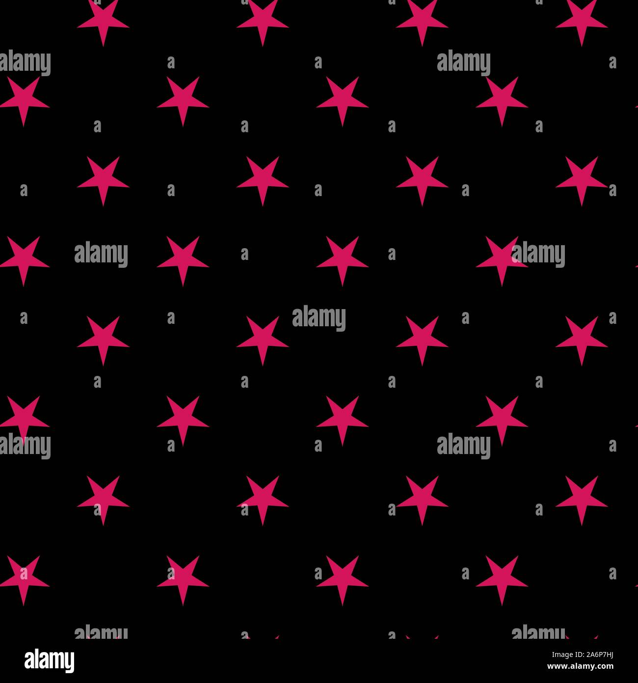 Abstract seamless wallpaper with stars pink and black background ...