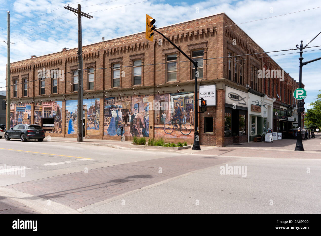 Canada Ontario Collingwood Town of Collingwood Huratorio Street June ...
