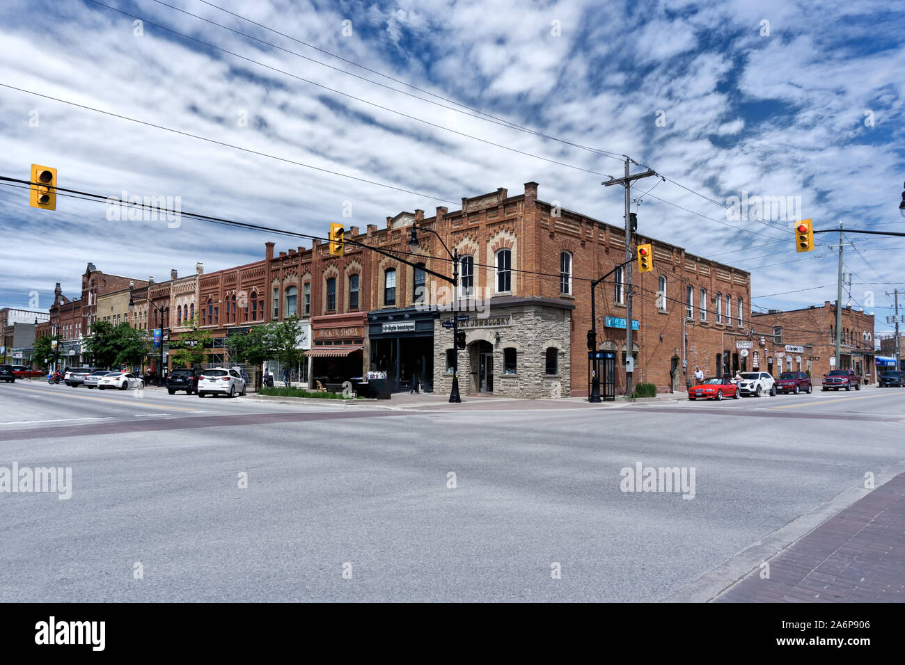 Canada Ontario Collingwood Town of Collingwood Huratorio Street June ...
