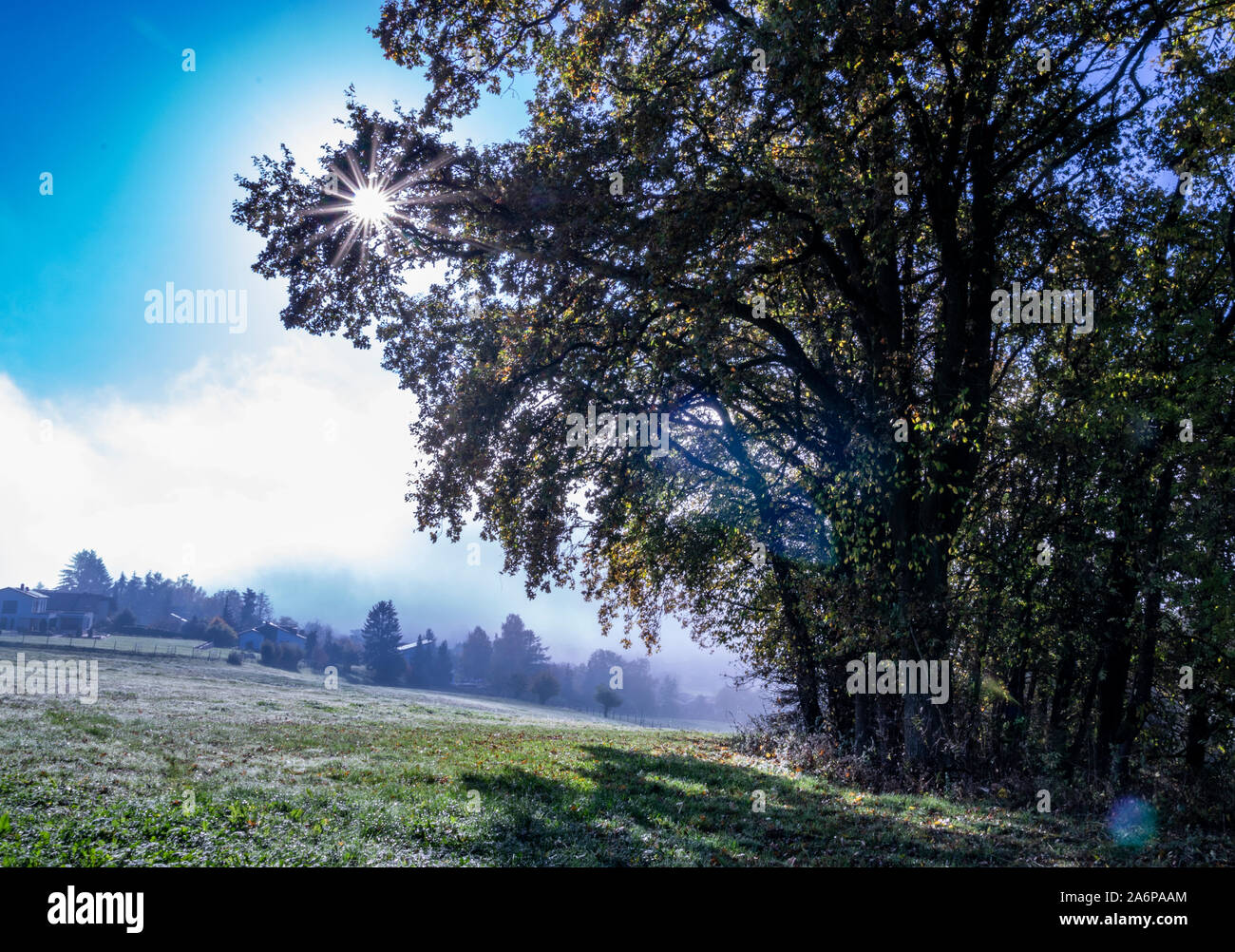 Autumn landscape sky sun hi-res stock photography and images - Alamy