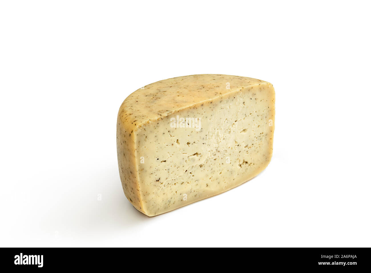 Delicious cheese close up isolated on white studio background. Healthy ...