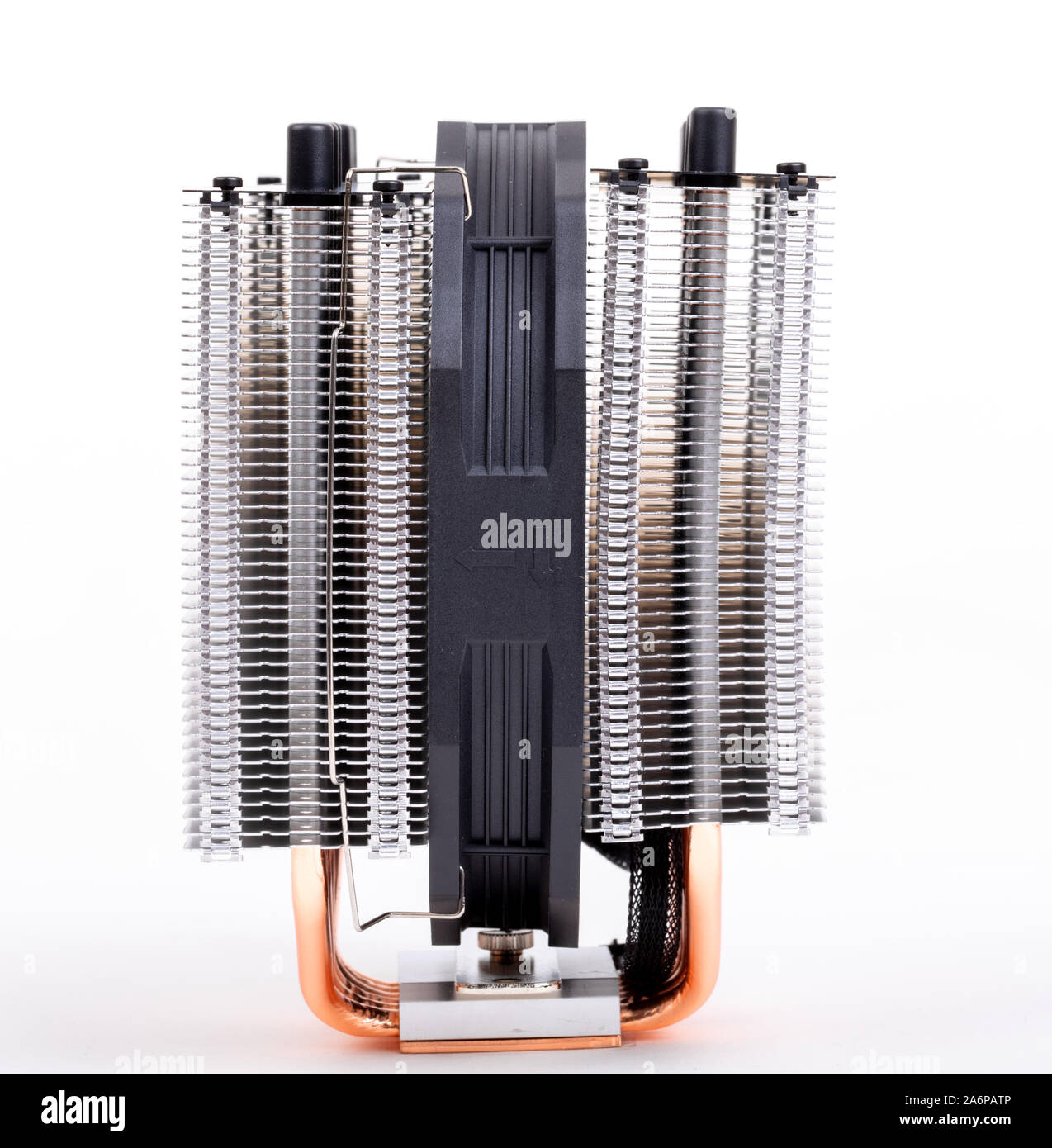 modern powerful CPU Cooler with heat-pipes and ventilator fan for mew ...