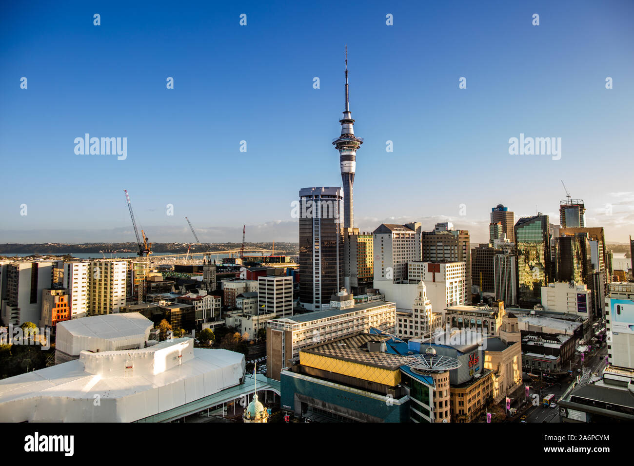 Auckland central skyline hi-res stock photography and images - Alamy
