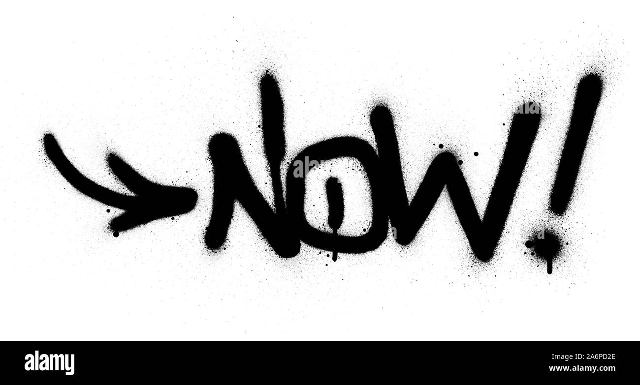 Now word hi-res stock photography and images - Alamy