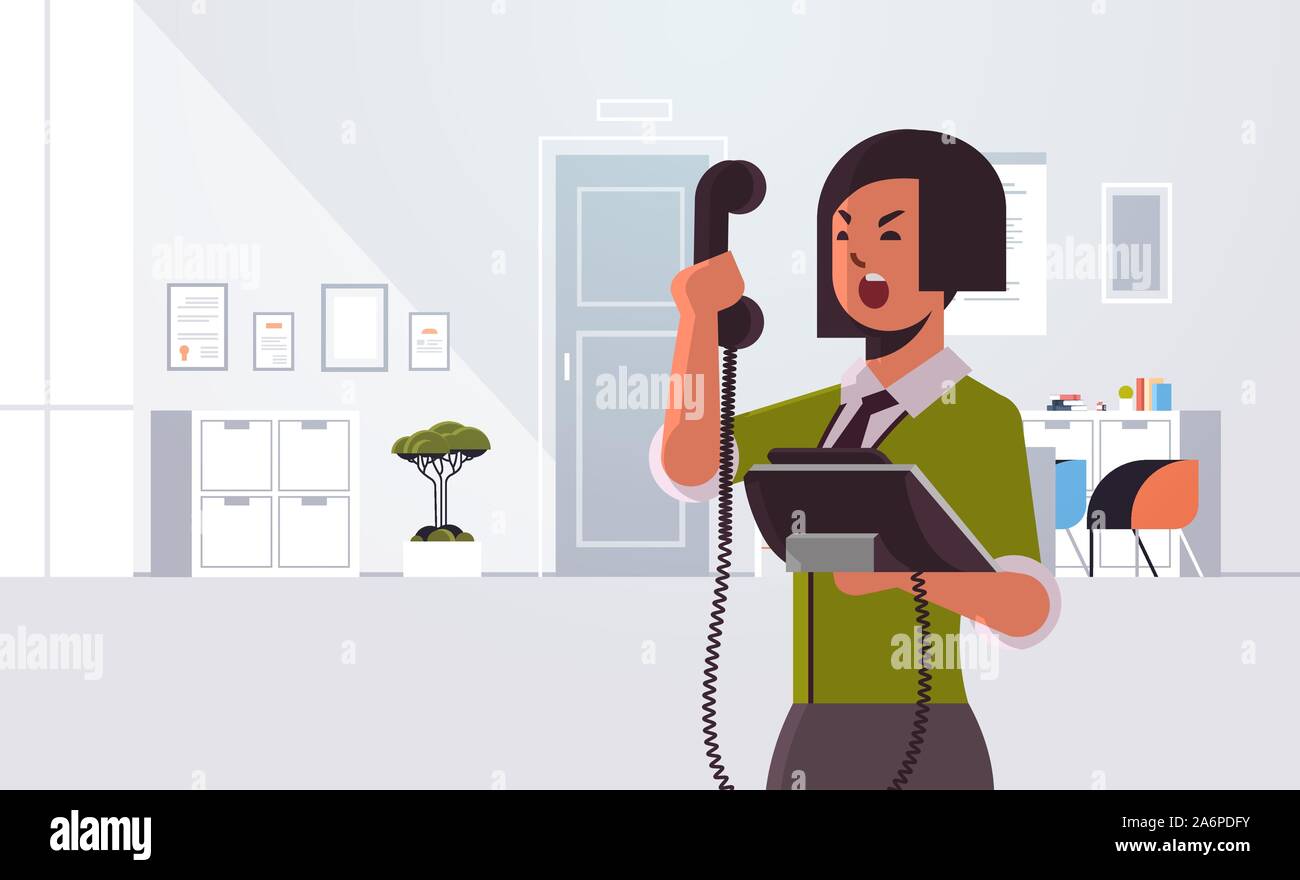 Bad Female Boss Cartoon