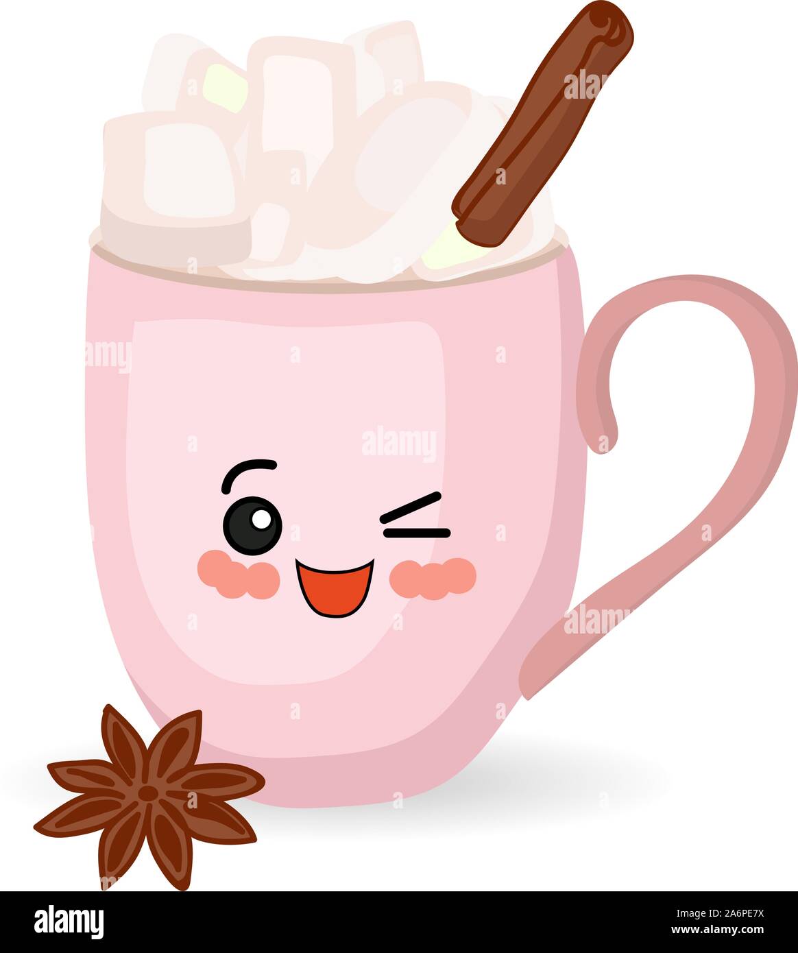 Cute Hot Chocolate Cartoon
