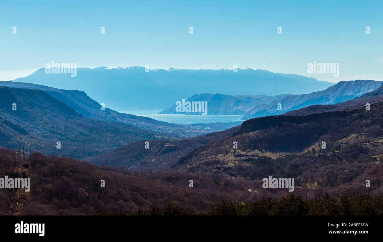 Spring in the dalmatian islands Stock Photo - Alamy