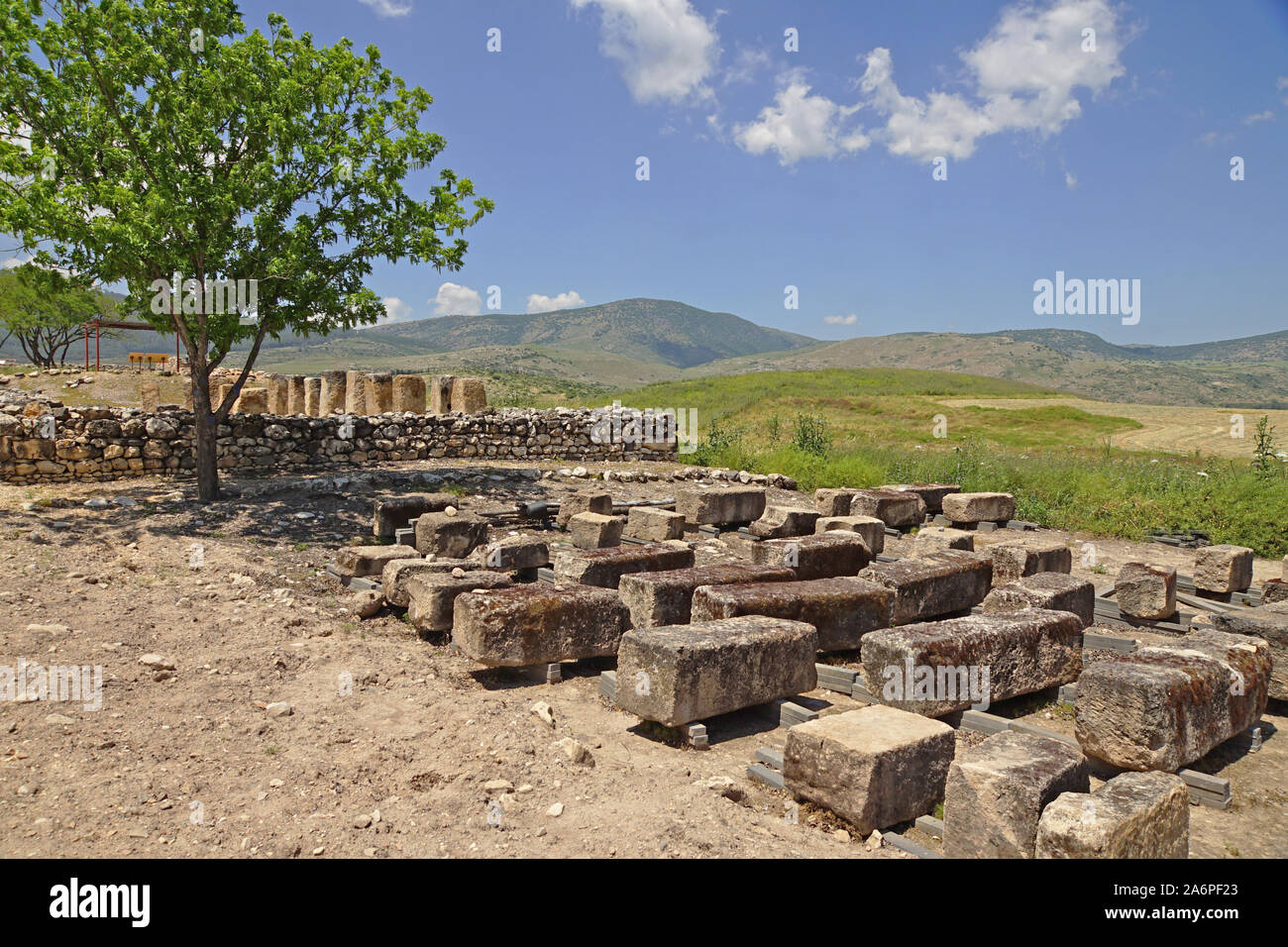 Tel Hazor (also Hatzor, Tell el-Qedah‎), is an archaeological tell at ...