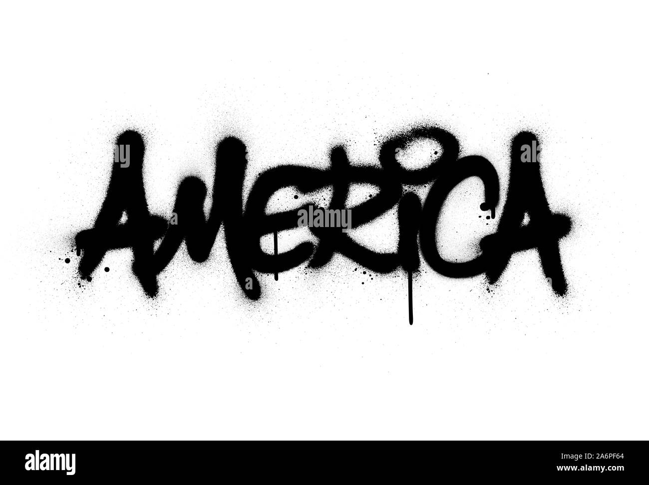 Grafitti america Stock Vector Images - Alamy