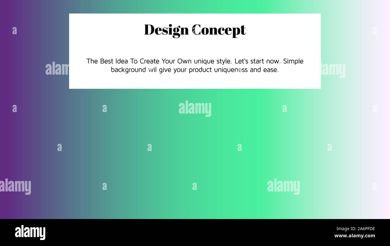 Abstract Vector Colorful Gradient Landing Page Template Stock Vector ...