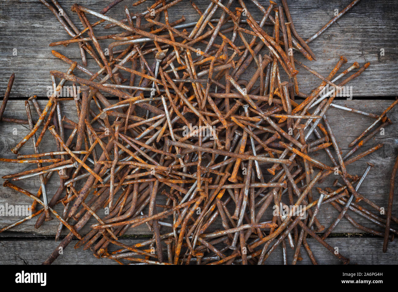 Rusty nail head hi-res stock photography and images - Alamy