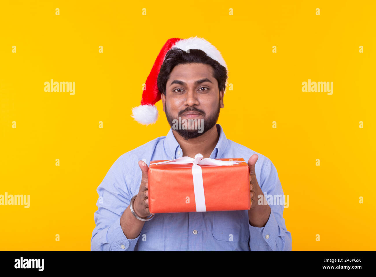 Indian santa claus model hi-res stock photography and images - Alamy