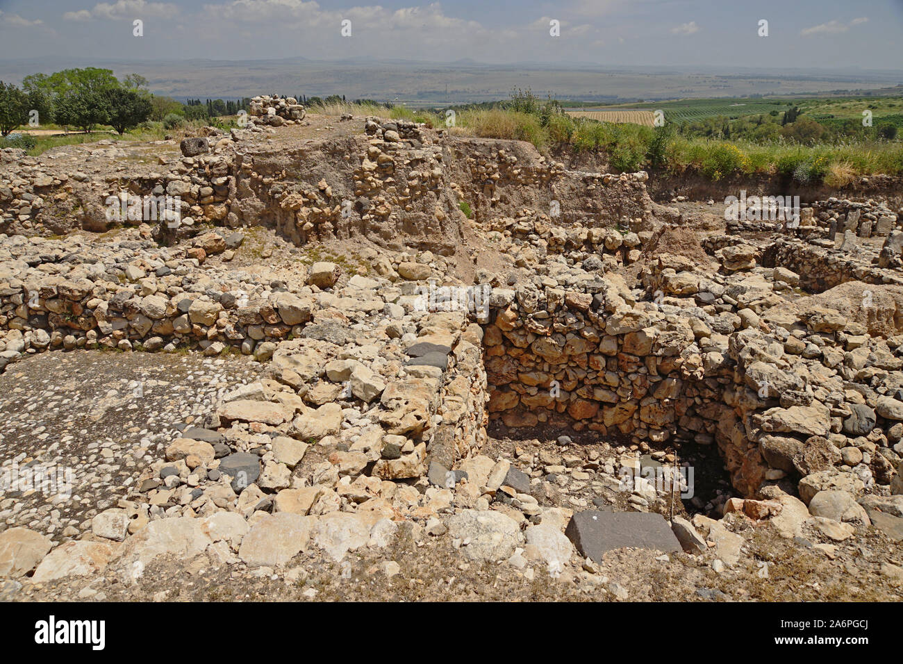 Tel Hazor (also Hatzor, Tell el-Qedah‎), is an archaeological tell at ...
