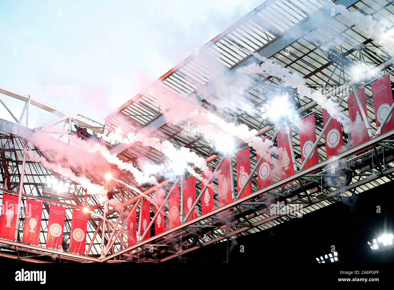 Amsterdam, Netherlands. 28th Oct, 2019. AMSTERDAM, Johan Cruijff-ArenA ...
